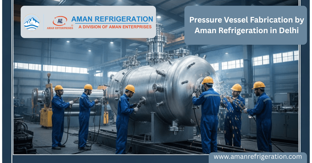 Pressure Vessel Fabrication Services in Delhi | Aman